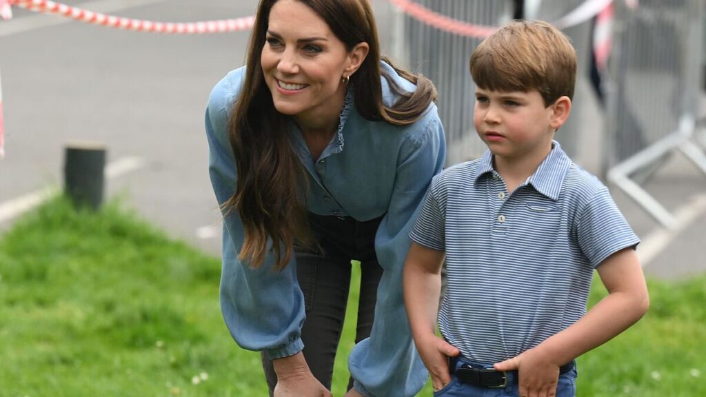 Prince Louis’ cheeky six-word demand to Princess Kate during his first ...
